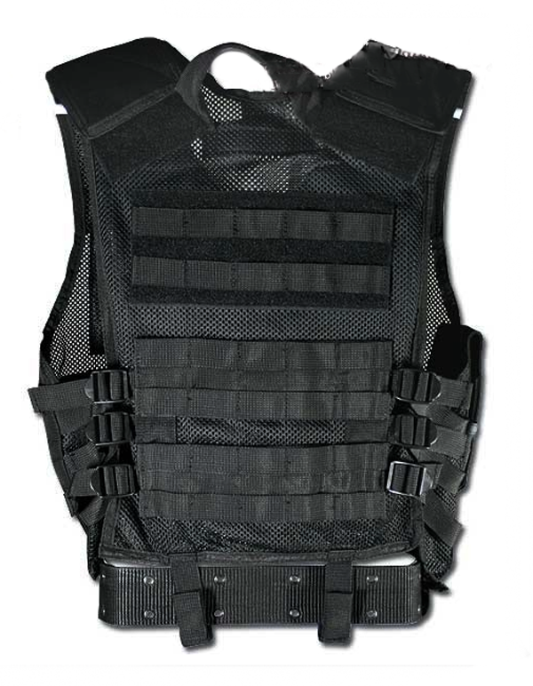 Usmc Tactical Vest Zwart Met Koppelriem